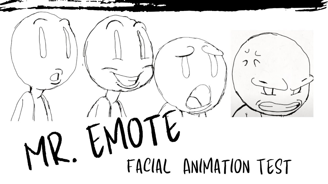 Mr. Emote - Facial Animation test | Aaron Johnson - YouTube