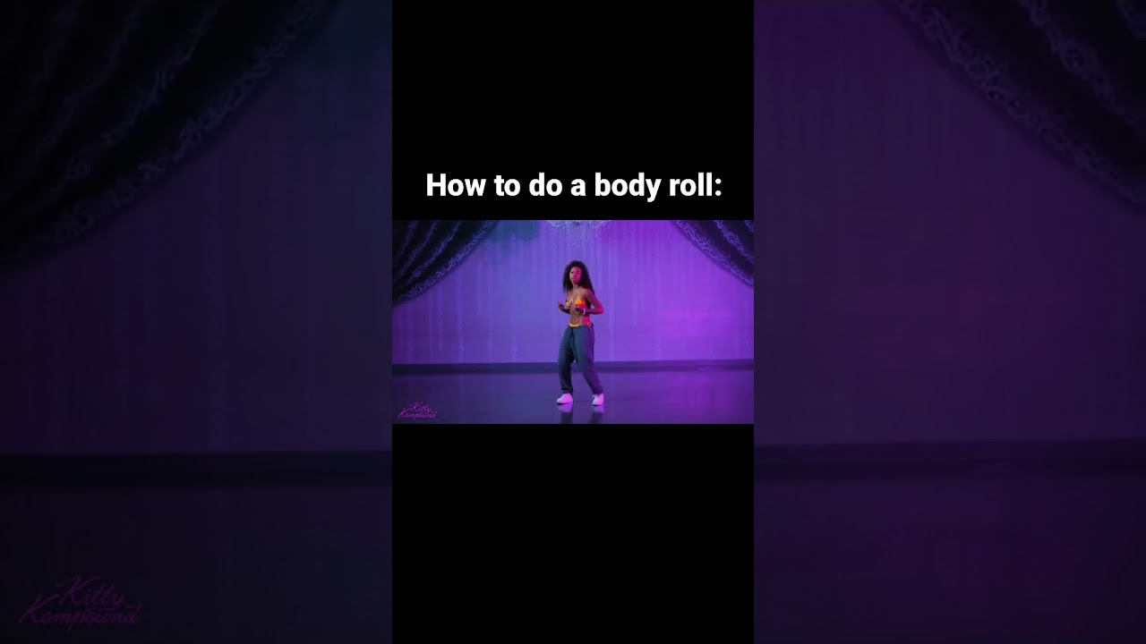 How to do a body roll💃🏽 with Janeeva Pettway - YouTube