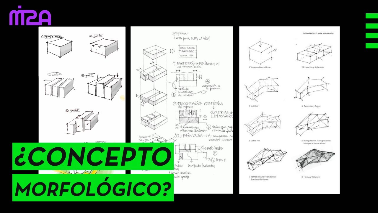 ¿COMO hacer CONCEPTO morfológico? | M2A - YouTube