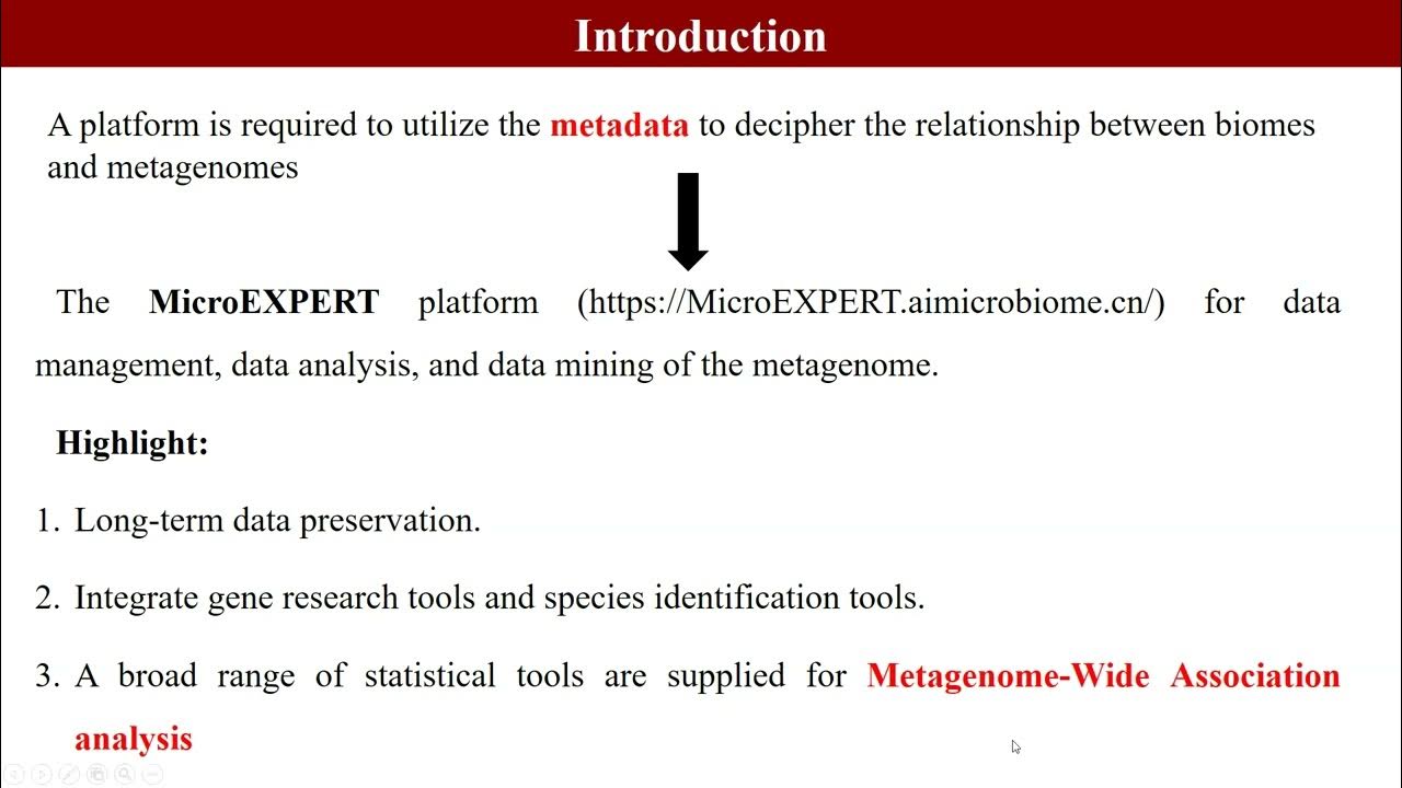 MicroEXPERT: Microbiome profiling with cross-study metagenome-wide ...