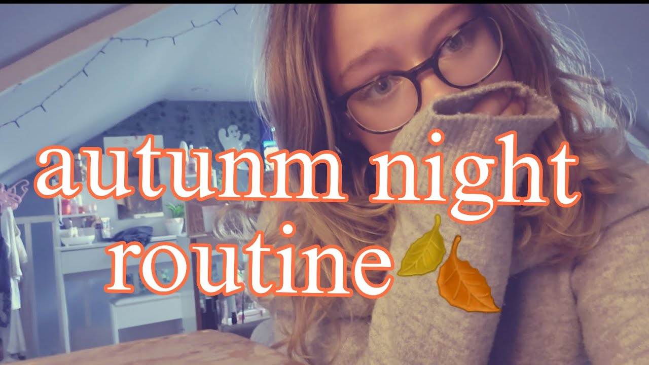 Cozy night routine - YouTube