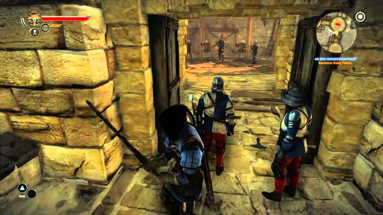 Let's Play The Witcher 2 [HD/German] # 3 Beginn der Erstürmung [Kevin ...