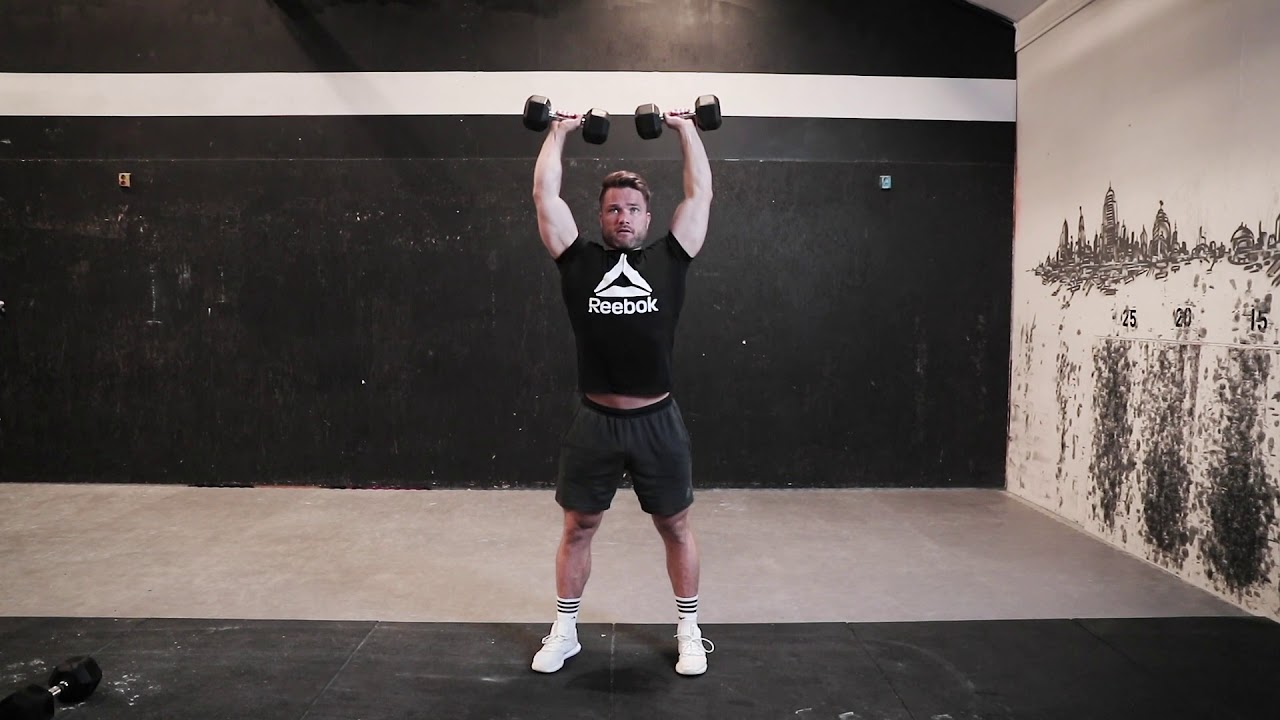 Dumbbell Strict Press - YouTube