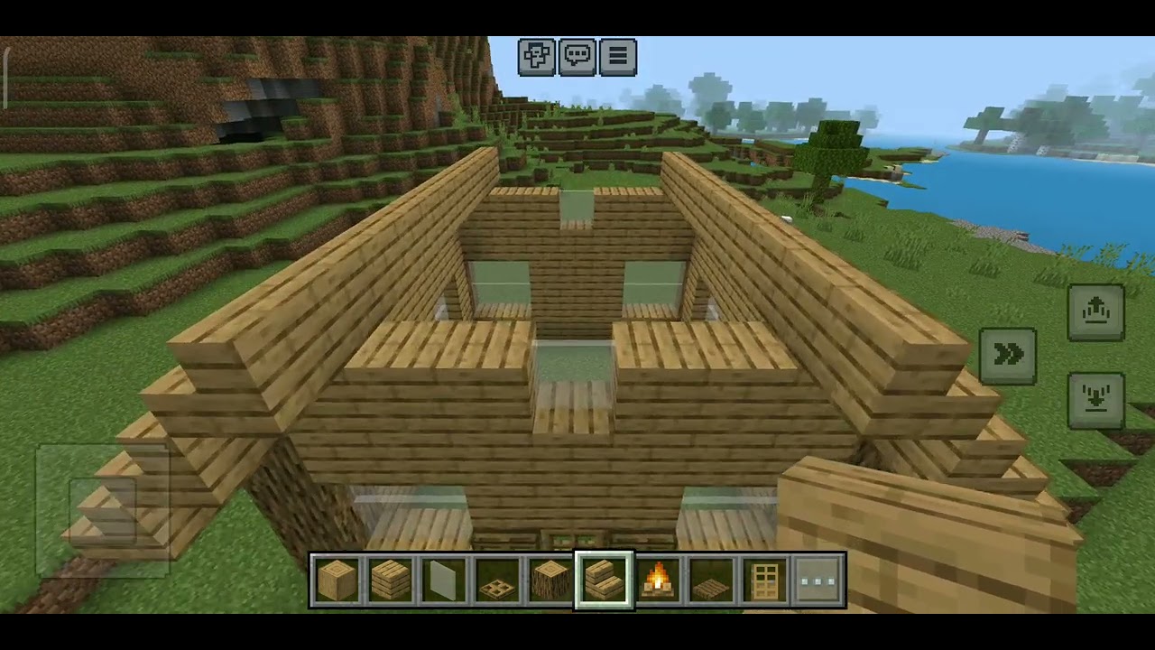 How to build small survival house in minecraft Tutorial - YouTube