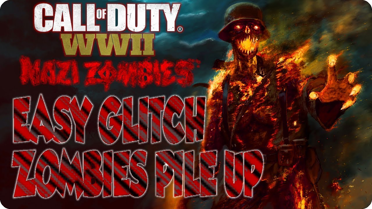 WWII NAZI Zombies; "EASY" Jump In Zombie Pile Up - WW2 Zombies Glitches ...