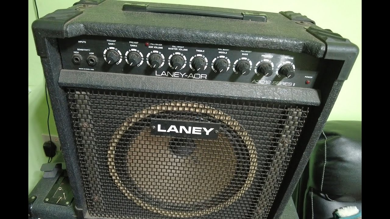 Laney A0312 1 x 12 Guitar Amplifier Combo. Re-Cap New Tubes/Valves and ...
