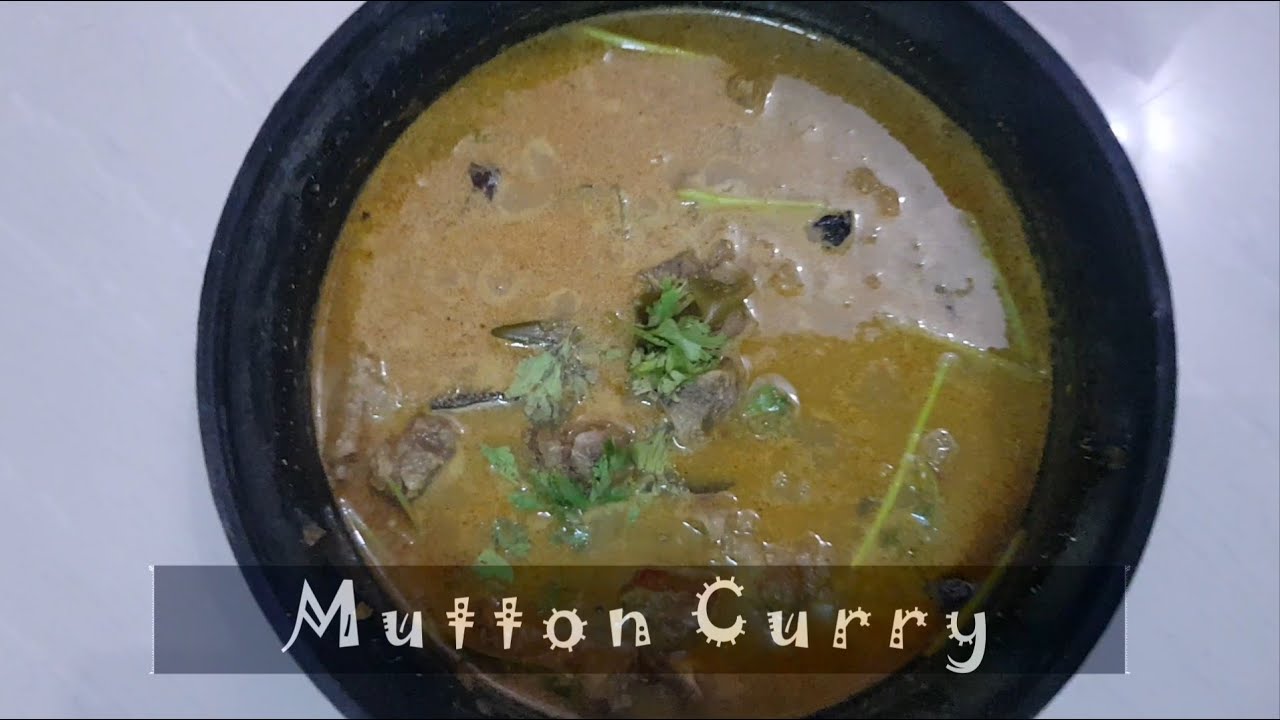 Easy Mutton Curry| Mutton Curry with bone | using Clay POT | Tasty ...