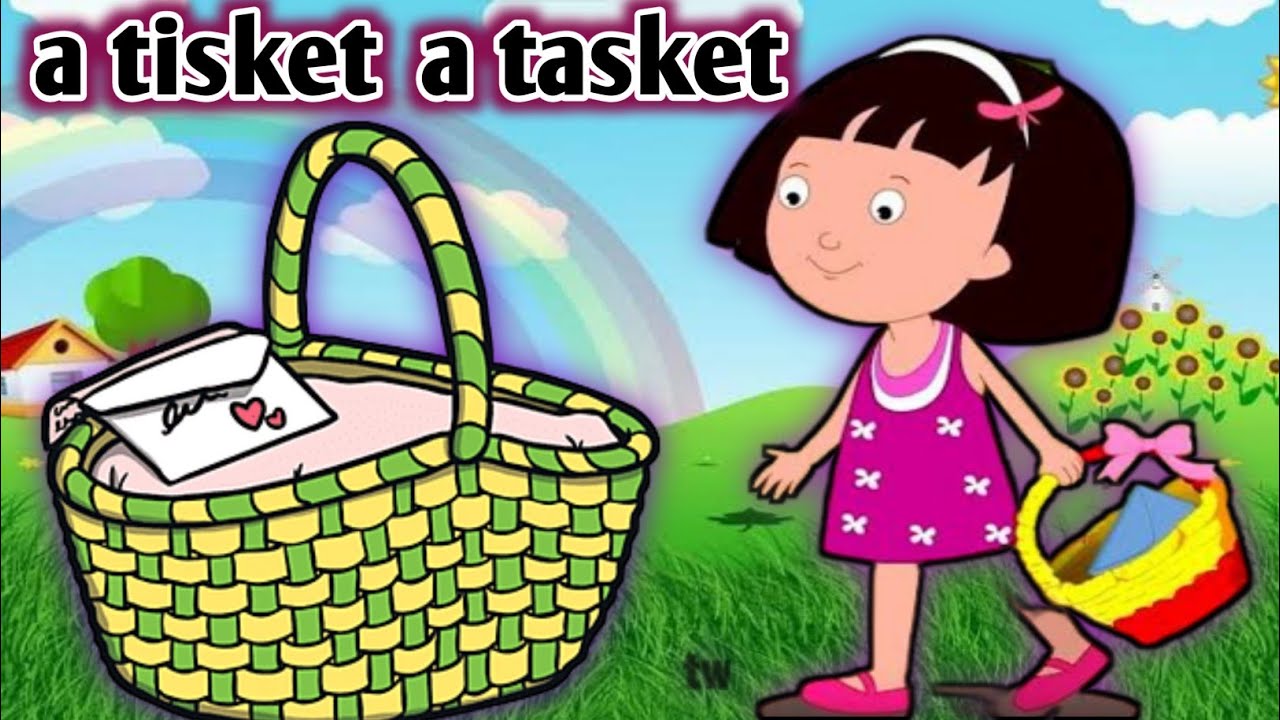 A Tisket A Tasket | Prenursery Rhyme | Nursery Rhyme Songs - YouTube