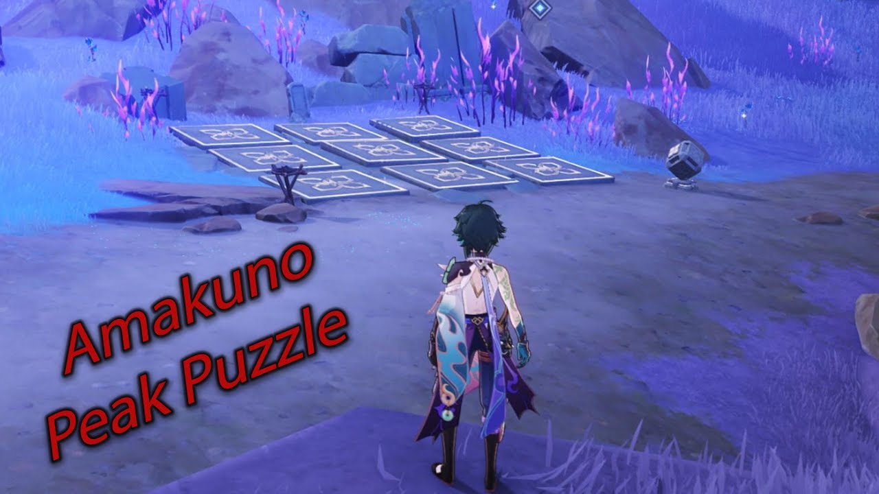 Amakuno Peak Puzzle | Genshin Impact 2.1 - YouTube