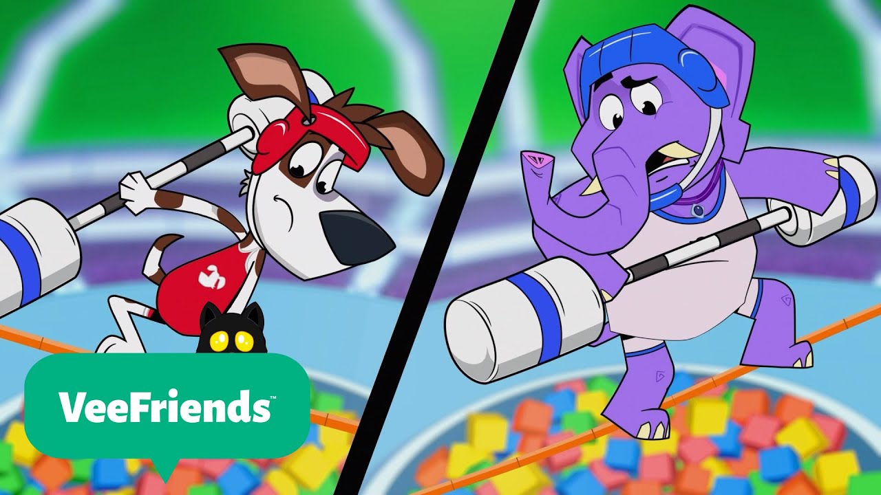 Goofball Gladiator Battle! | VeeFriends! | Kids Cartoons | Party ...