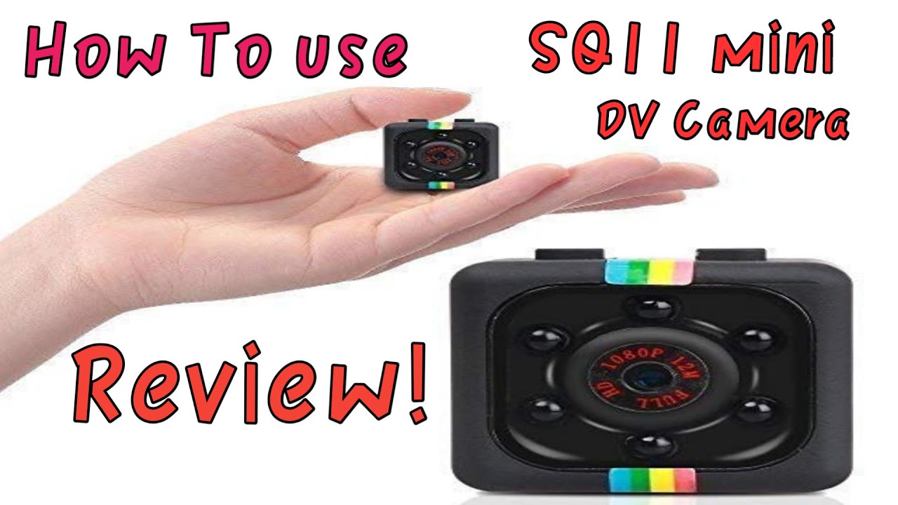 Gadget Review 2 | SQ11 Mini Spy Camera | How to setup sq11 camera - YouTube