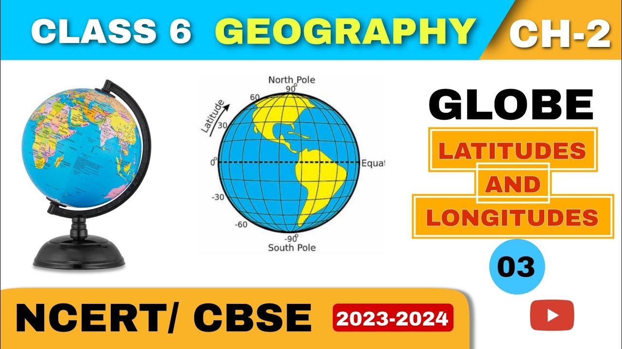 Globe: Latitudes and Logitudes Class 6 Geography Chapter 2 | NCERT ...