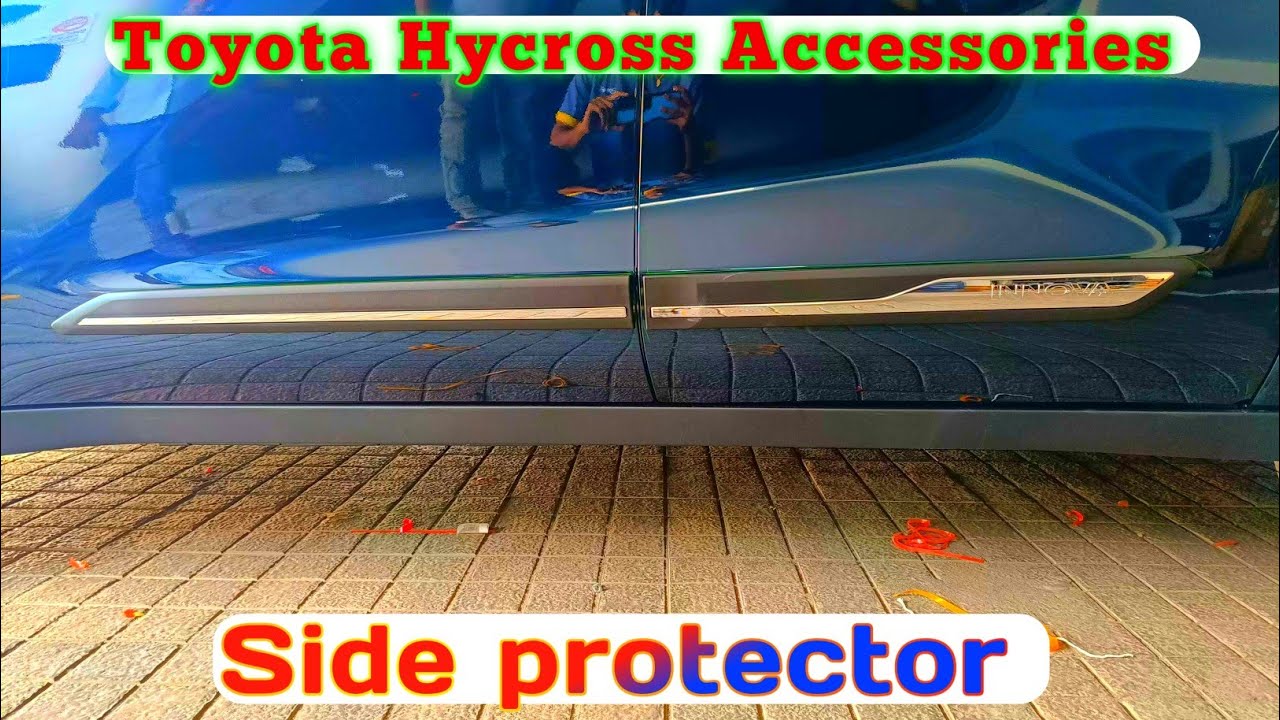 Hycross Accessories (side protector) #hycross #toyota #toyotahycross # ...