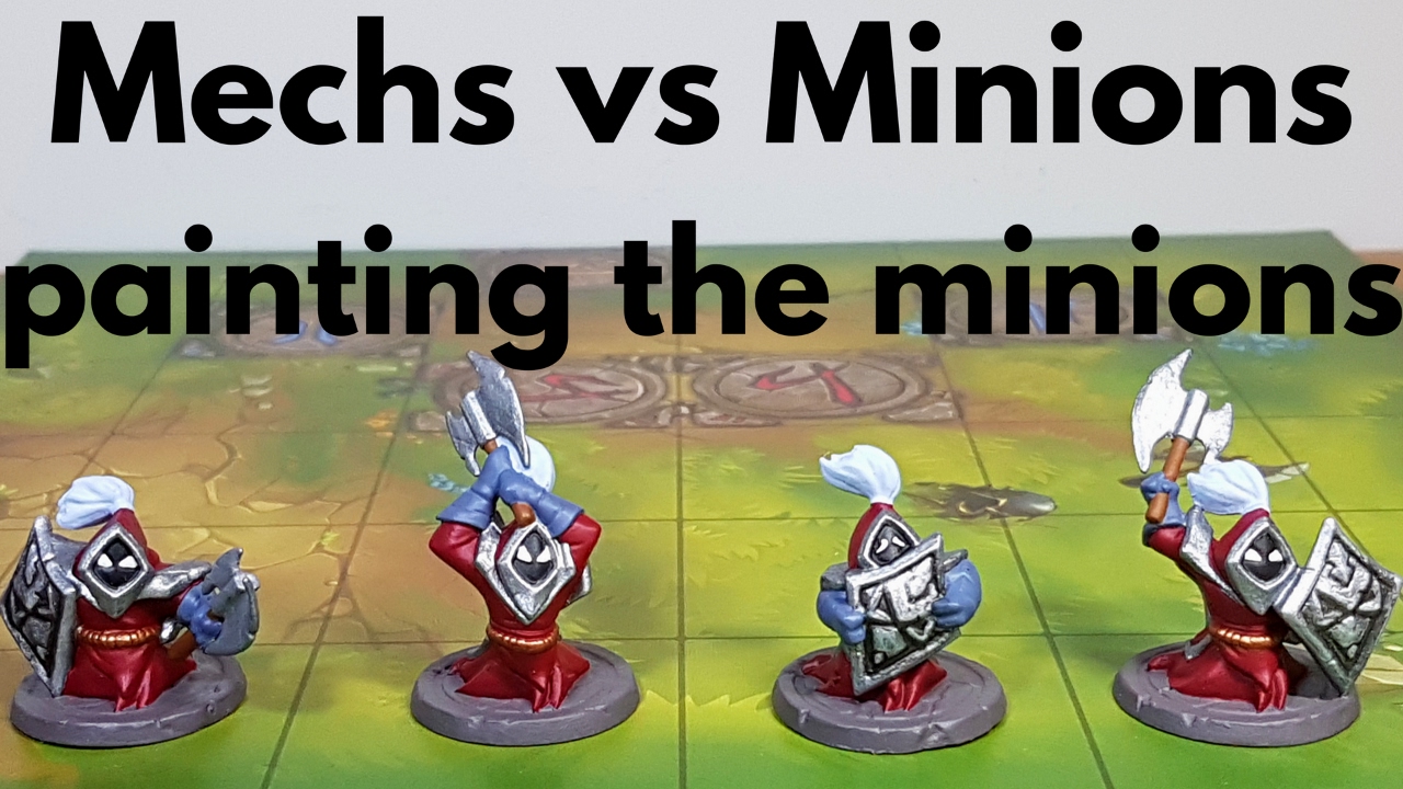 Mechs vs Minions painting the minions in easy to follow steps - YouTube