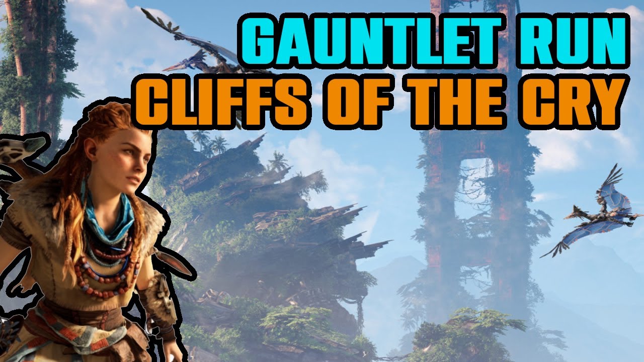 Gauntlet Run: Cliffs of the Cry - Horizon Forbidden West PS5 - YouTube