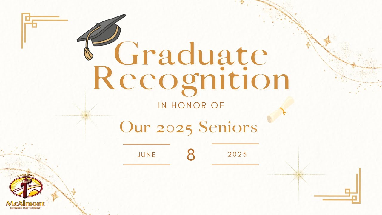 GRADUATE RECOGNITION | 06/08/25 - YouTube