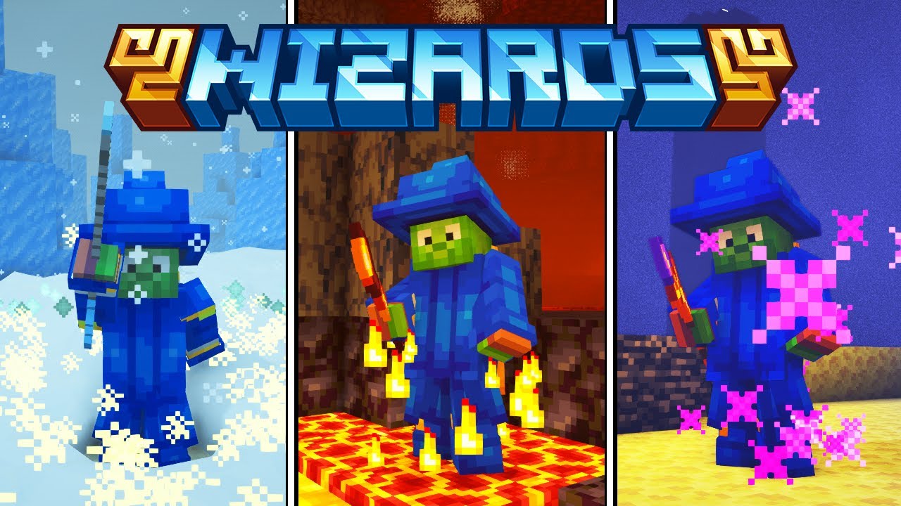 CONVIÉRTETE EN MAGO - Minecraft Wizards Mod - YouTube