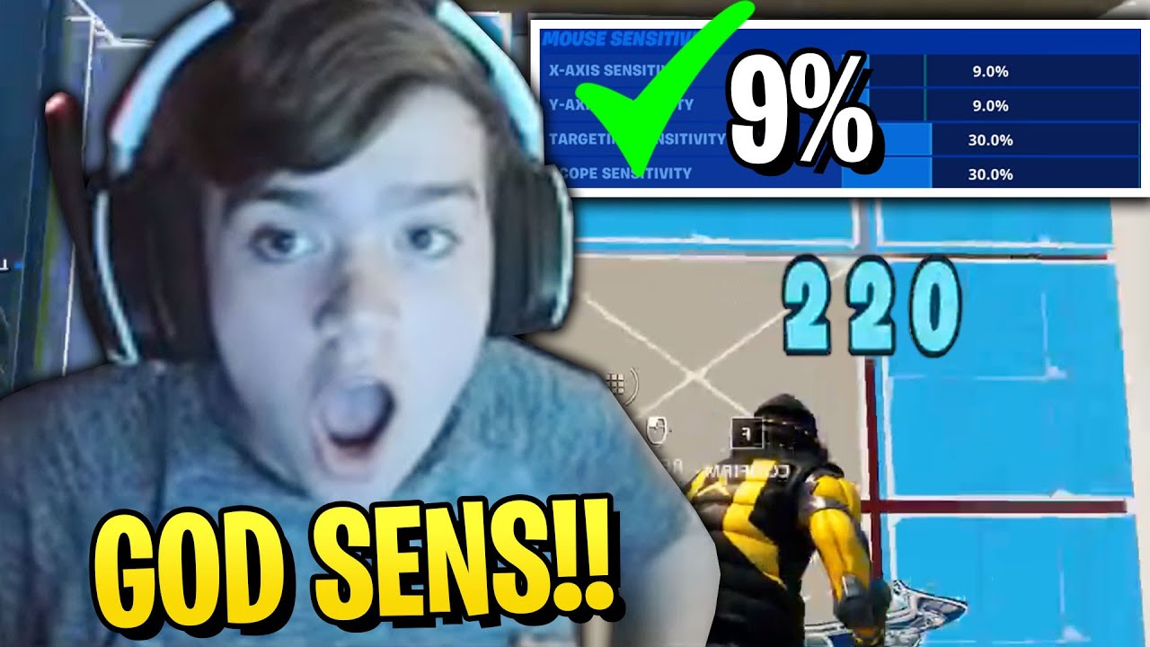 What happens when Mongraal uses 9% Sensitivity?! - YouTube