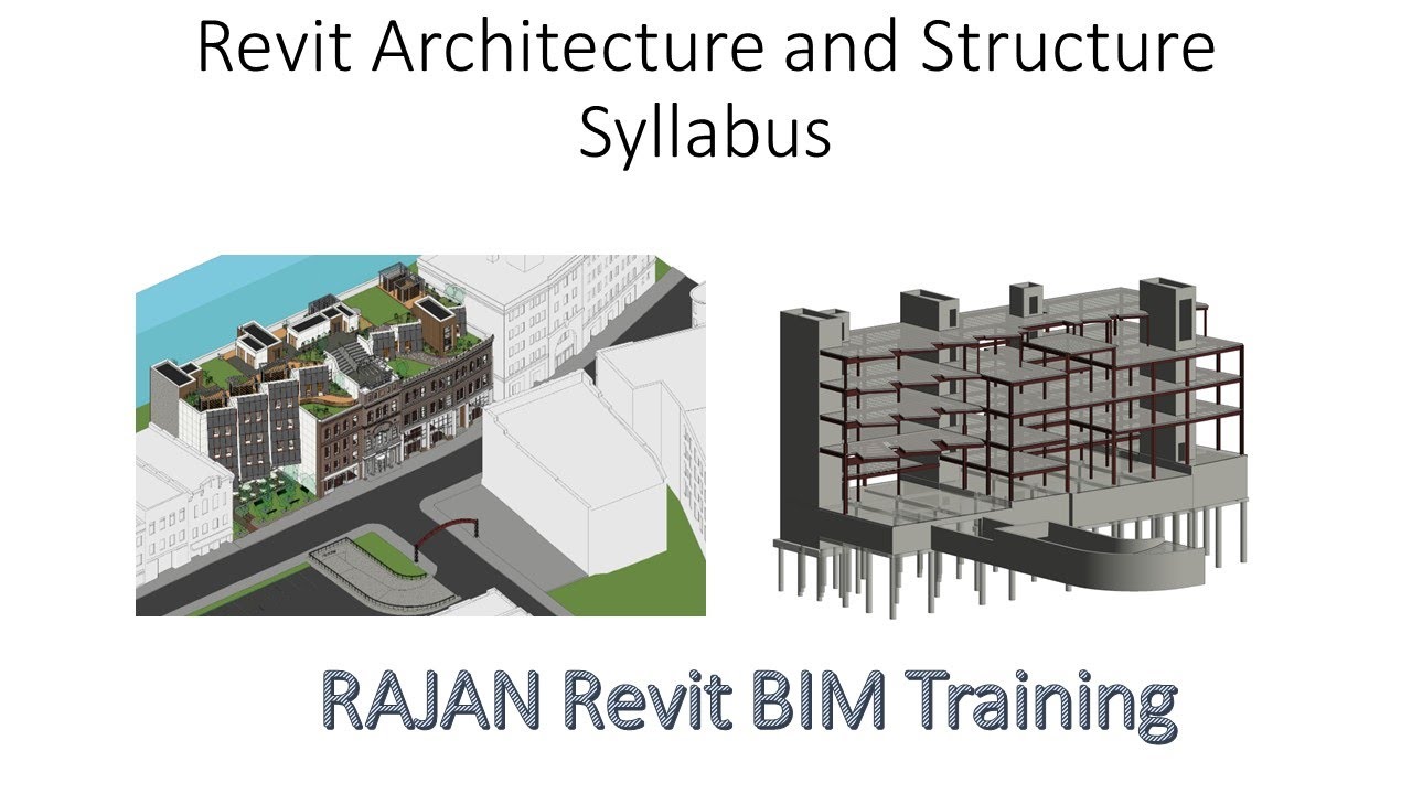 Revit Architecture and Structure Syllabus - YouTube