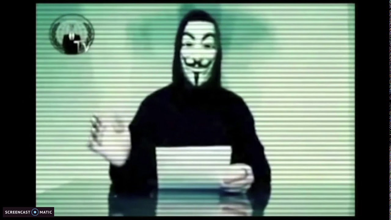 Anonymous Intro (Original Video) - YouTube
