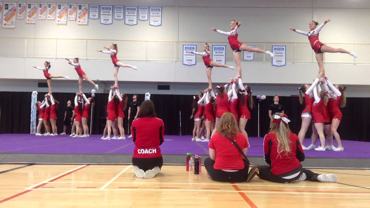 McGill Cheer - Kicks Competition November 2013 - YouTube