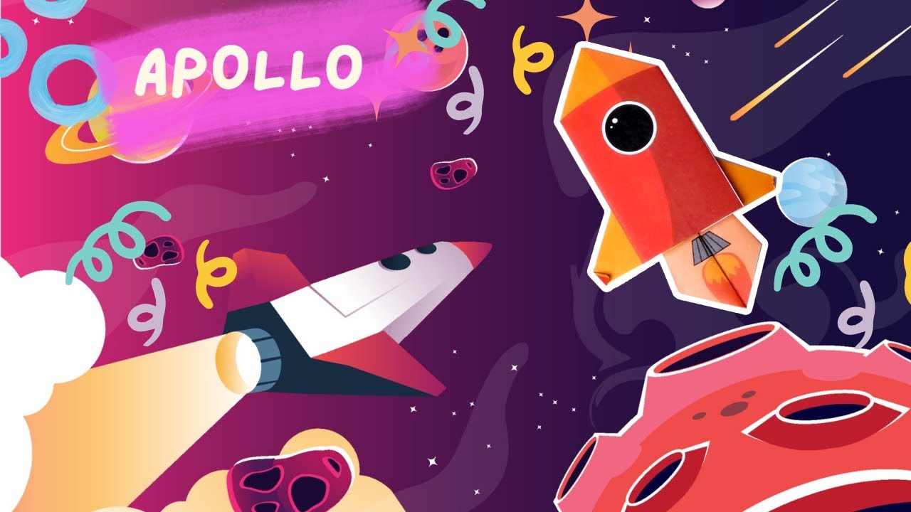 ORIGAMI APOLLO # HOW TO MAKE EASY ORIGAMI APOLLO FOR BEGINNERS - YouTube