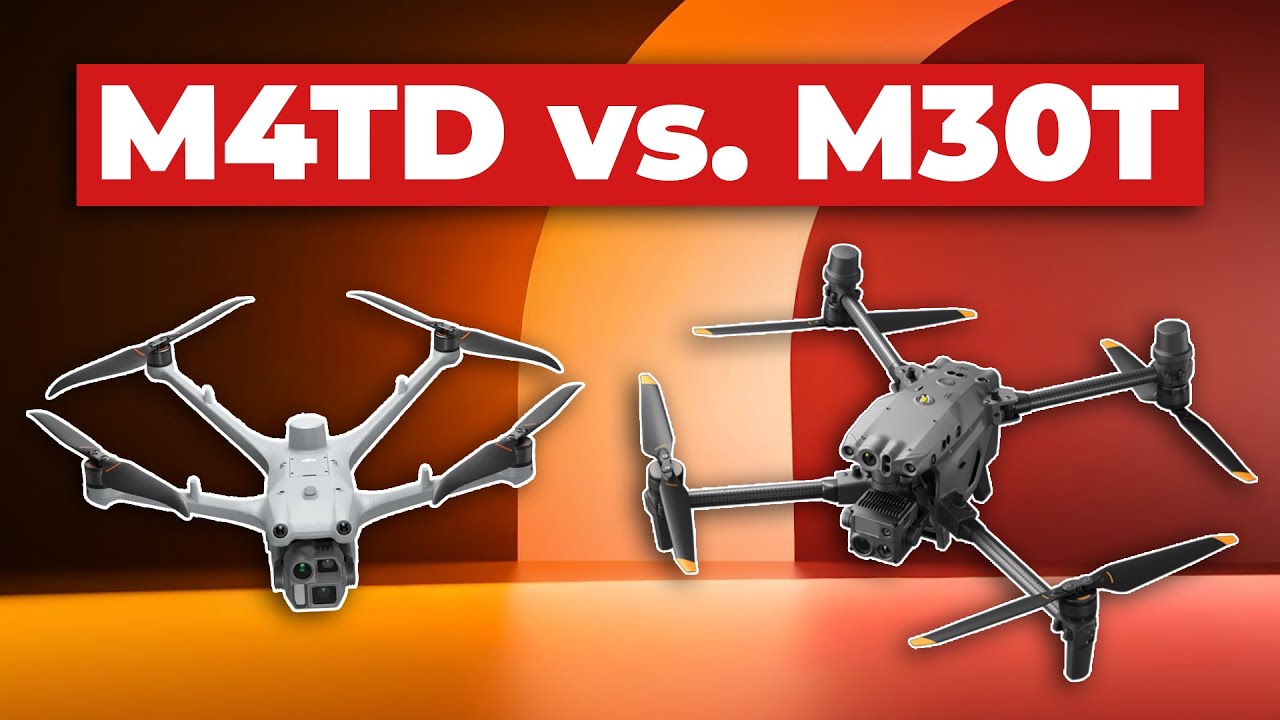 DJI M30T vs. M4TD - Vergleich der ULTIMATIVEN Wärmebilddrohnen! - YouTube