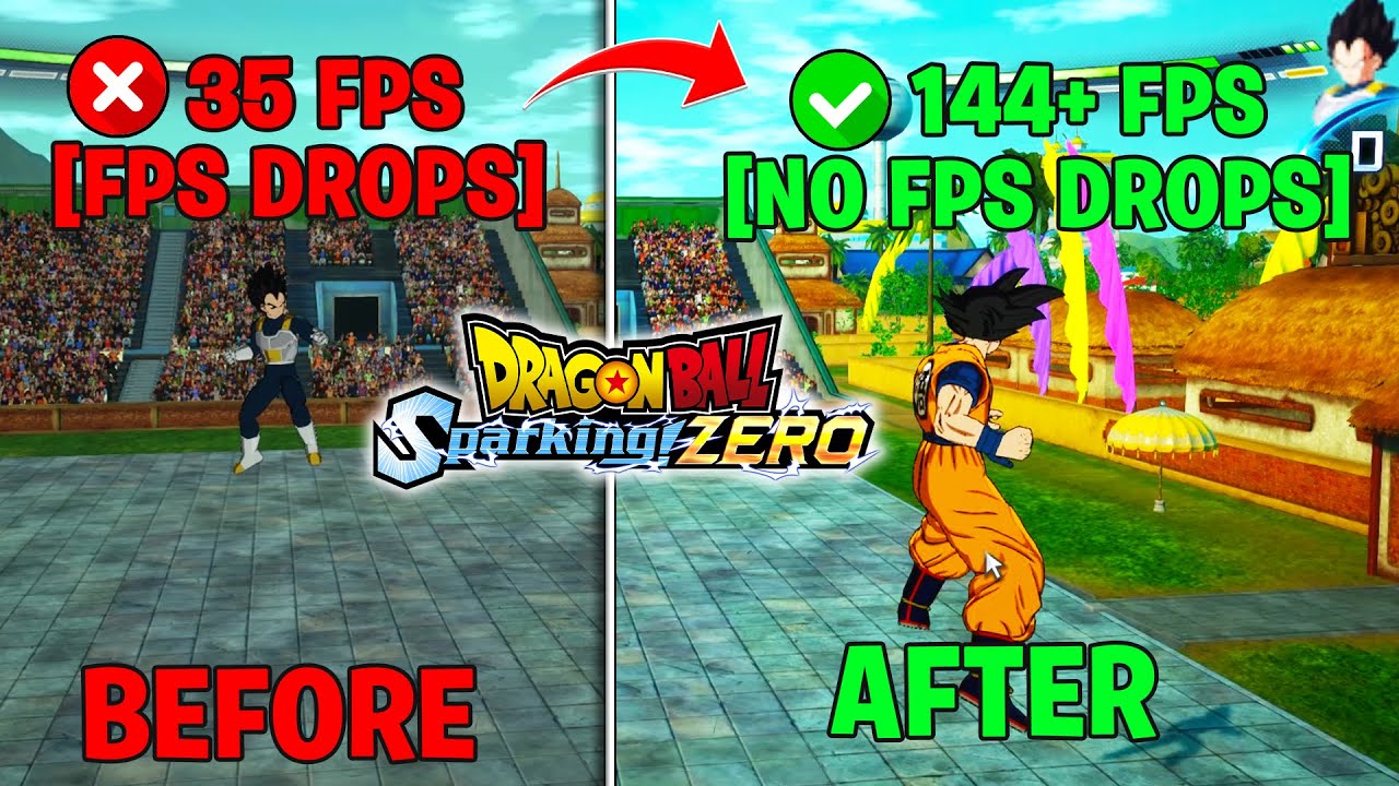 *INSANE* DRAGON BALL SPARKING ZERO FPS BOOST GUIDE FOR LOW END PCs in ...