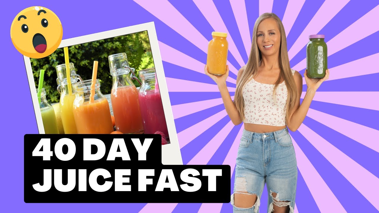 She drank ONLY JUICE For 40 Days And Here's What Happened! - YouTube