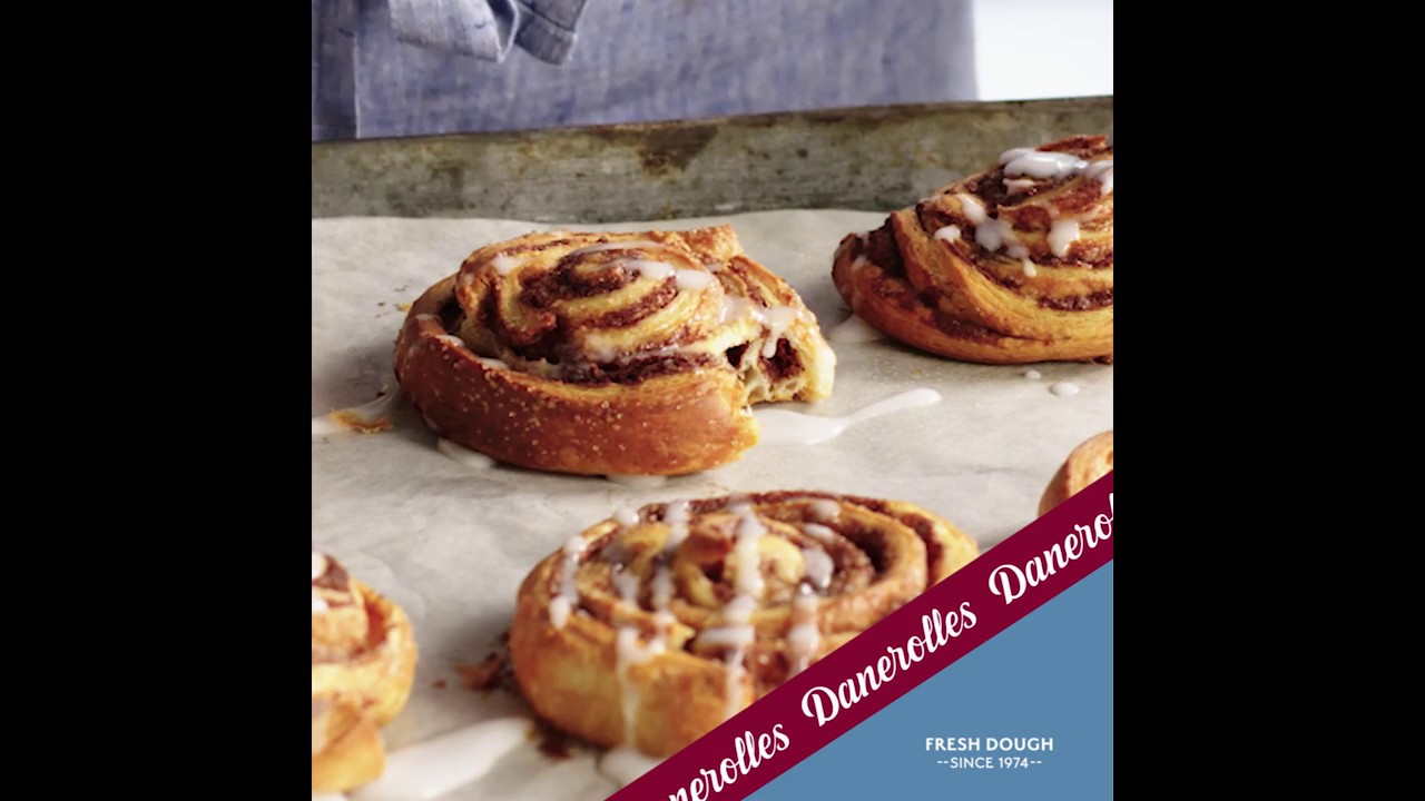 Danerolles Kaneelrolletjes Croissants Classic - YouTube