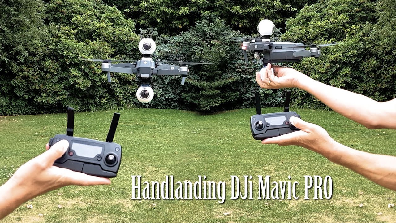 Learn how to hand land your Mavic Pro in 30 seconds ... - YouTube