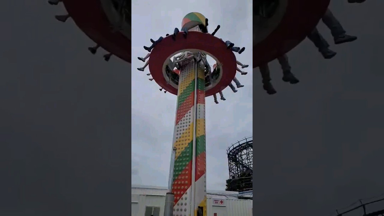 Dizzy Drop, Playland Amusement Park (PNE),Vancouver,BC, Canada - YouTube