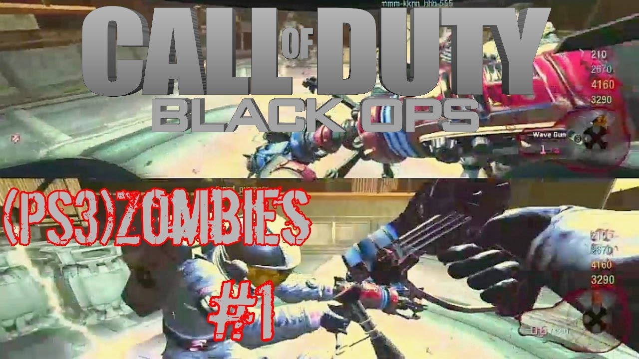 Call of Duty: Black Ops - (PS3) Zombies Gameplay #1 | Moon - YouTube