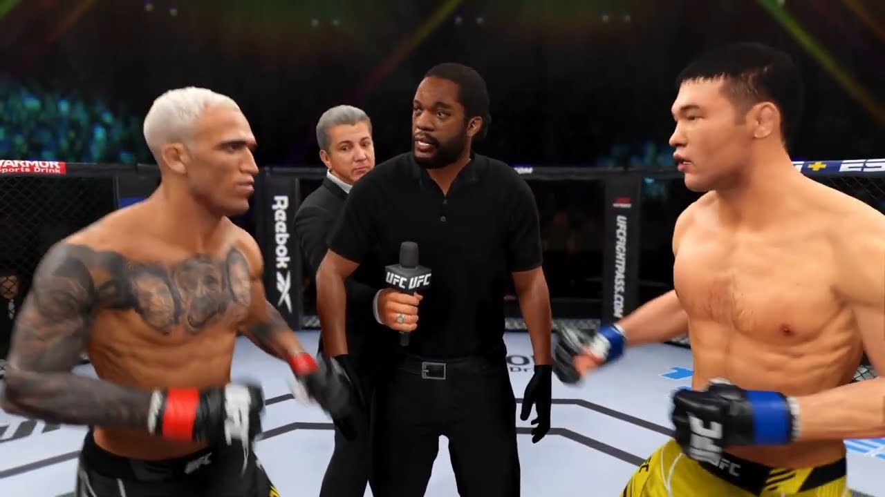 Charles Oliveira 🆚 Shavkat Rakhmonov | UFC 4 - YouTube