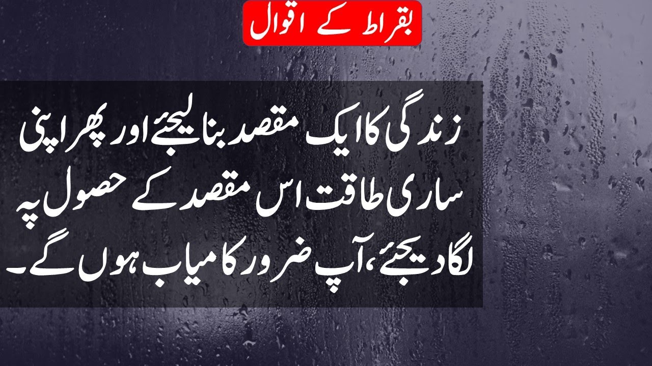 Quotes Of Hippocrates - Buqrat Quotes- Urdu/Hindi || Justaju ki Duniya ...