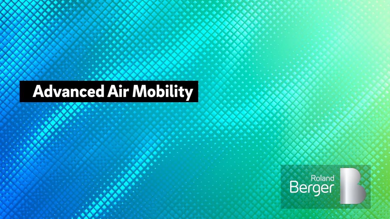 Advanced Air Mobility – from science fiction to reality - YouTube