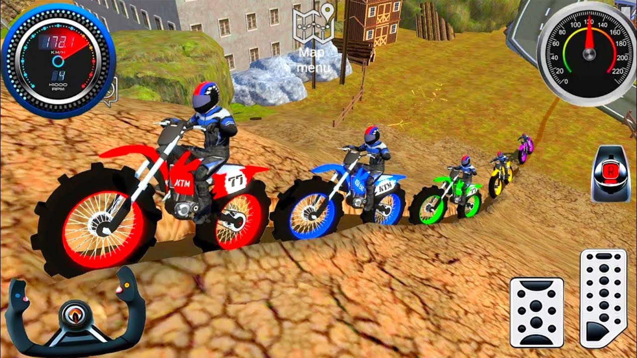 Offroad Outlaws / Game Dirt Motorcycle Multiplayer Mud Racing Motocross ...