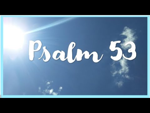 Psalm 53 |NIV| read with me| Moments with God Ministry - YouTube