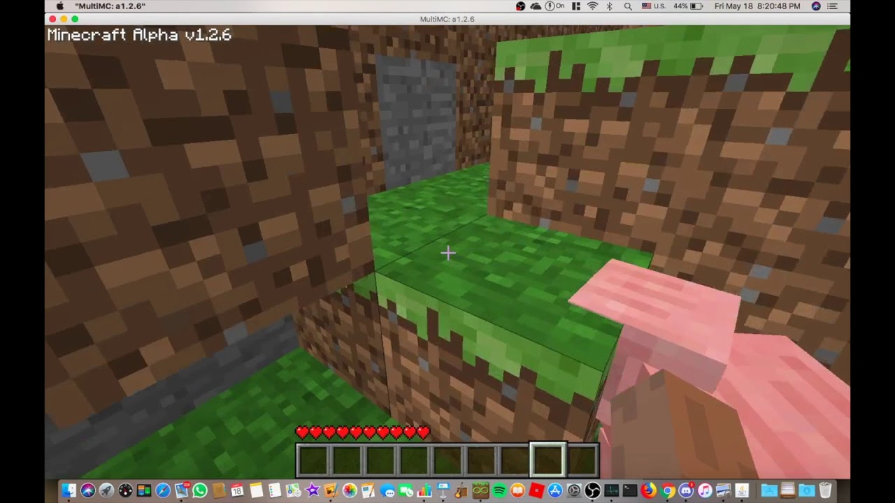 Checking out old versions of minecraft - YouTube