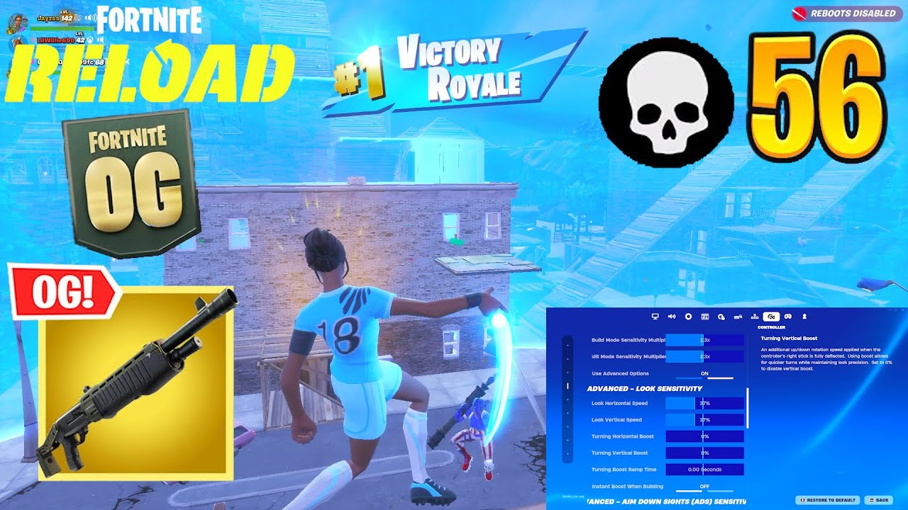 Fortnite Reload | High Kill Squads OG Gameplay + Best Controller ...