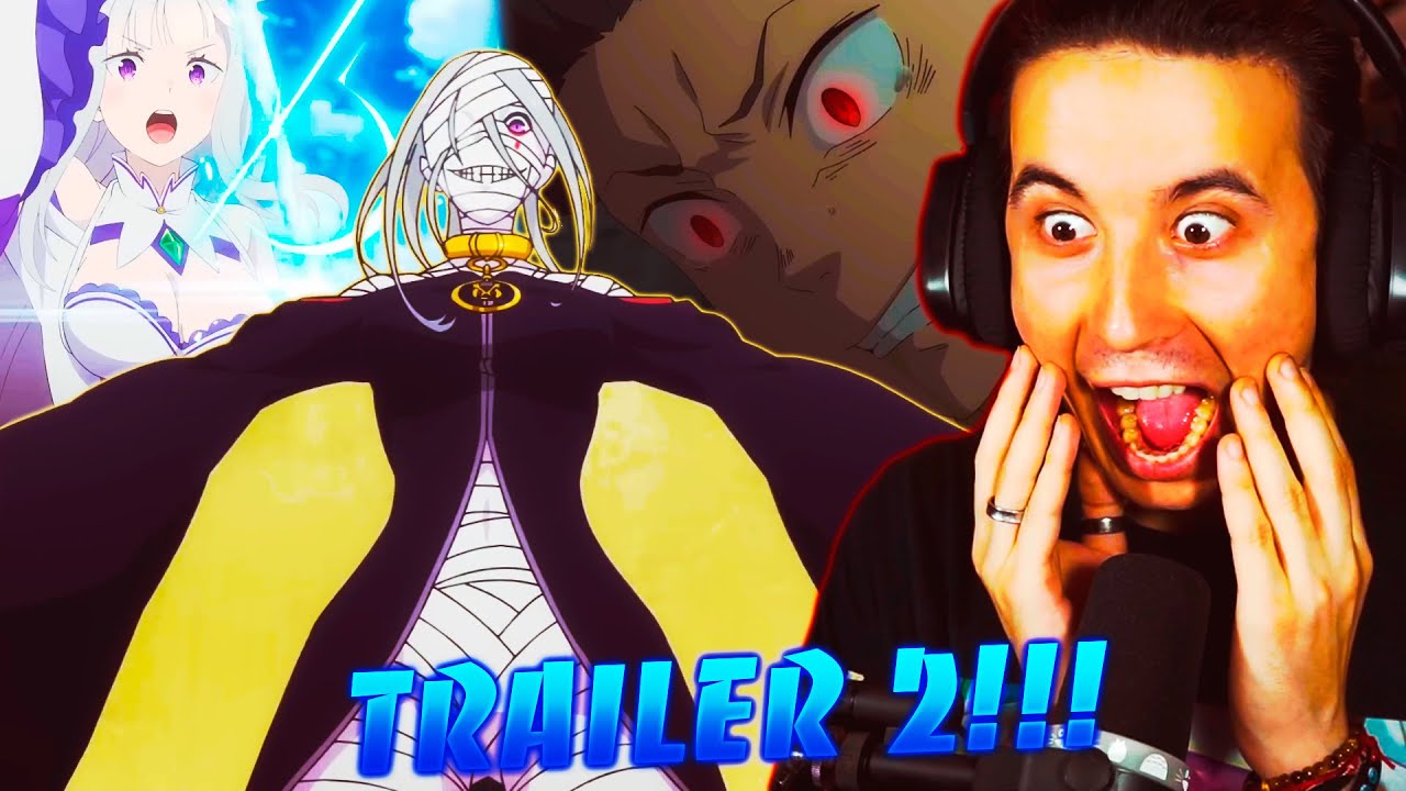 TRAILER 2 DE RE:ZERO SEASON 3!!! | REACCIÓN!! - YouTube