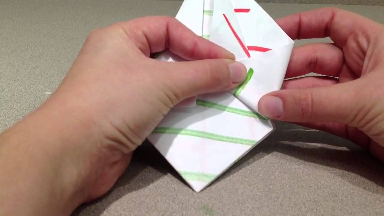 Origami Star Box - 3rd grade - YouTube