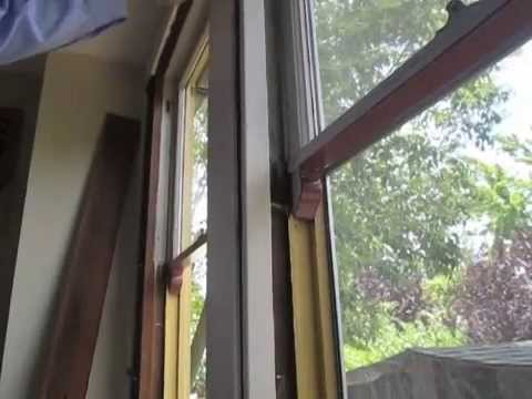 Old Window Weight Repair Paint Restoration Complete - YouTube