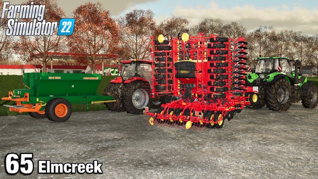 NEW SEED DRILL AND LIME SPREADER - Farming Simulator 22 FS22 Elmcreek ...