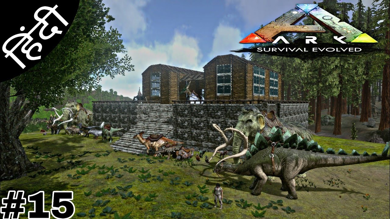 Building My Permanent Base/House | ARK Survival Evolved Mobile - [ E 15 ...