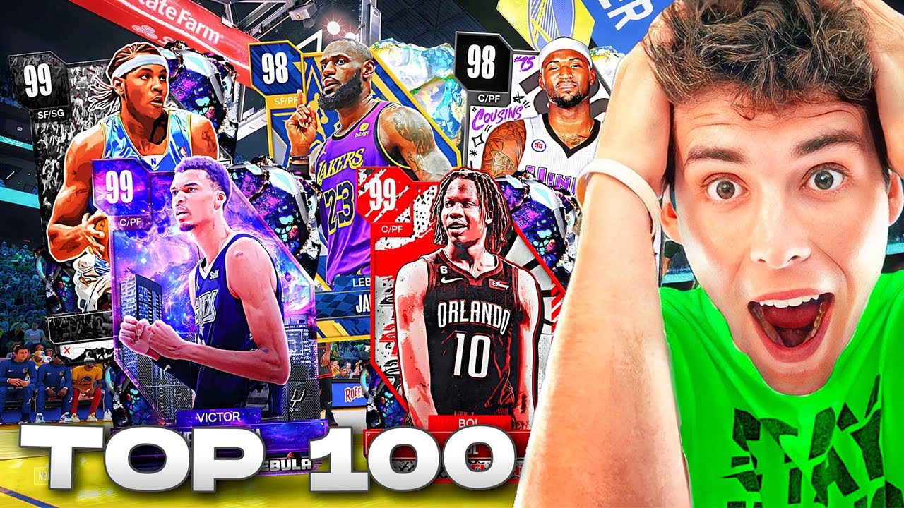 RANKING THE TOP 100 BEST CARDS IN NBA 2K24 MyTEAM! - YouTube