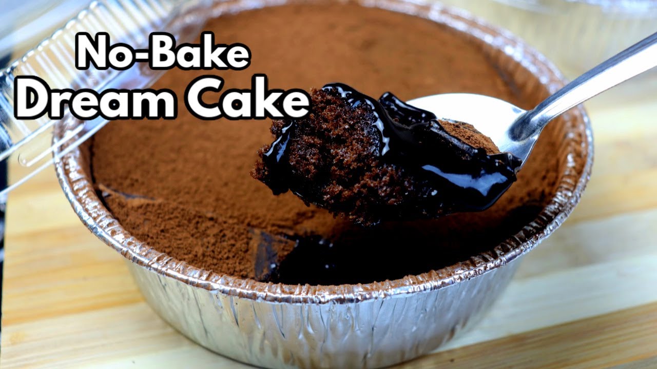 Chocolate Dream Cake | Lava Cake Dream Cake No Bake| Very Easy, NO OVEN ...