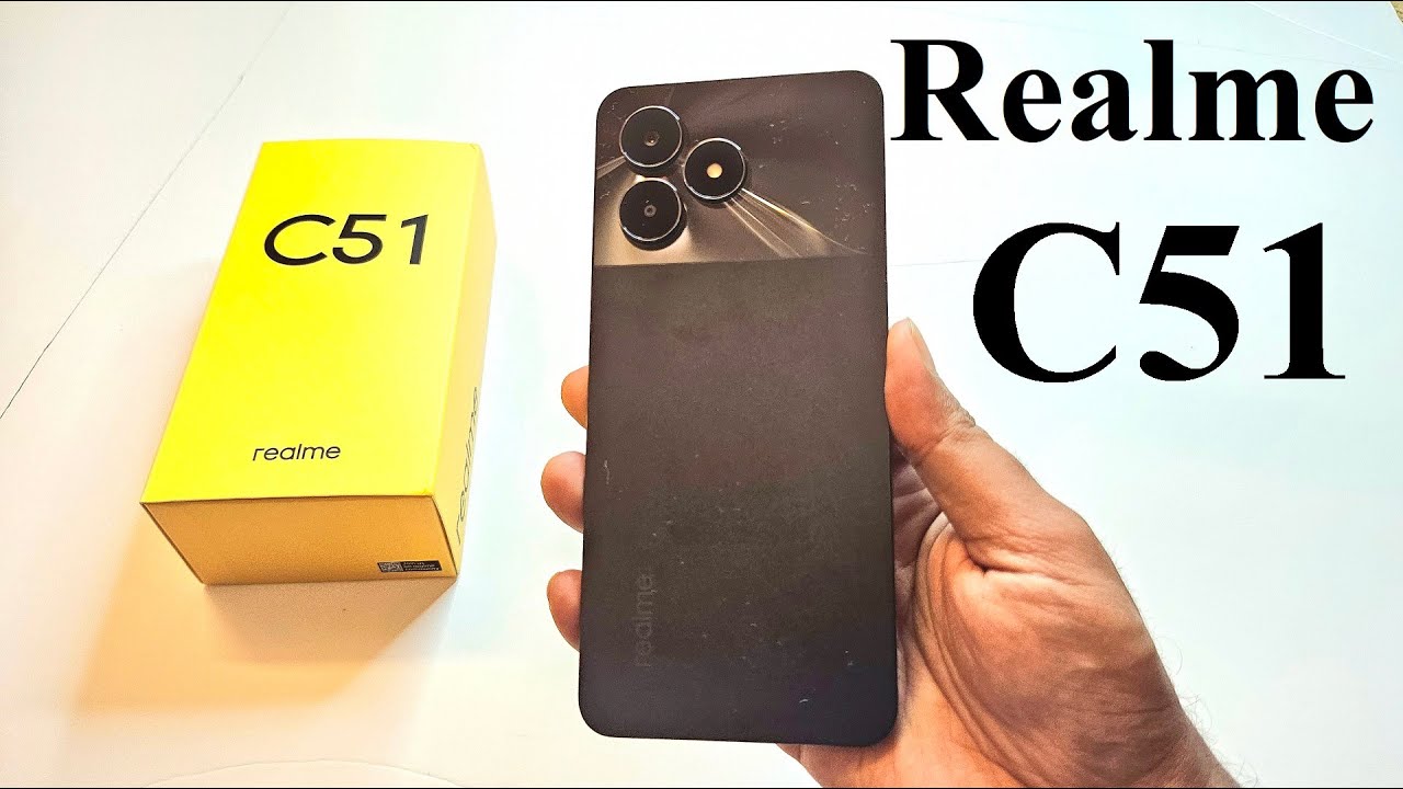 Realme C51 - Full Review (Design,, Display, Camera, Gaming, Software ...