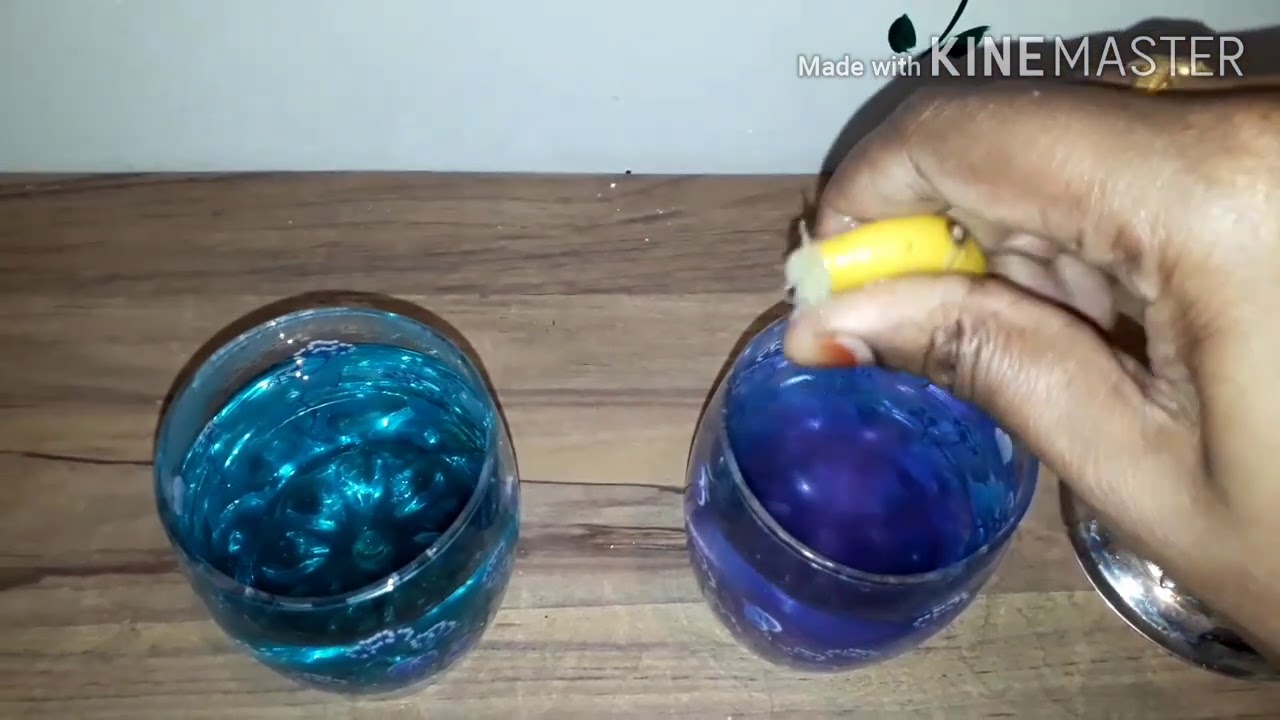 Herbal tea| Butterfly pea | Healthy tea| Color changing tea - YouTube