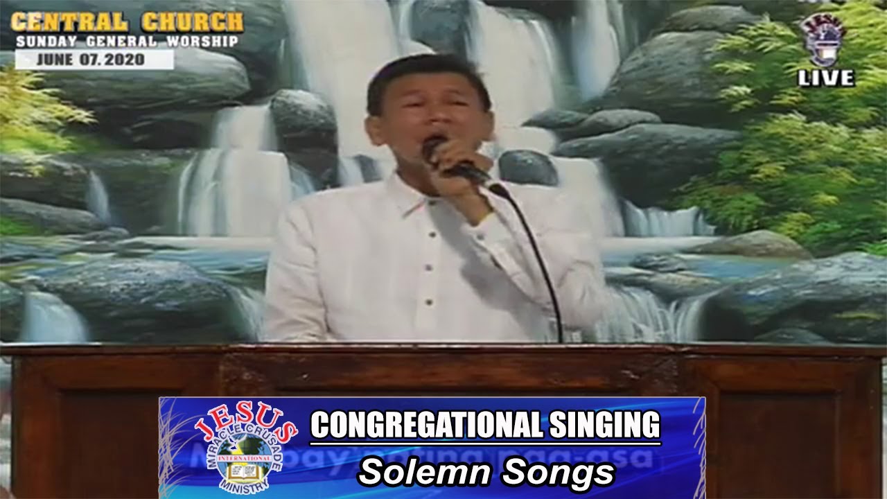 JMCIM | Congregational Singing | Solemn Songs | June 7, 2020 - YouTube